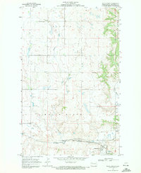 1969 Map of White Earth, ND — High-Res | Pastmaps
